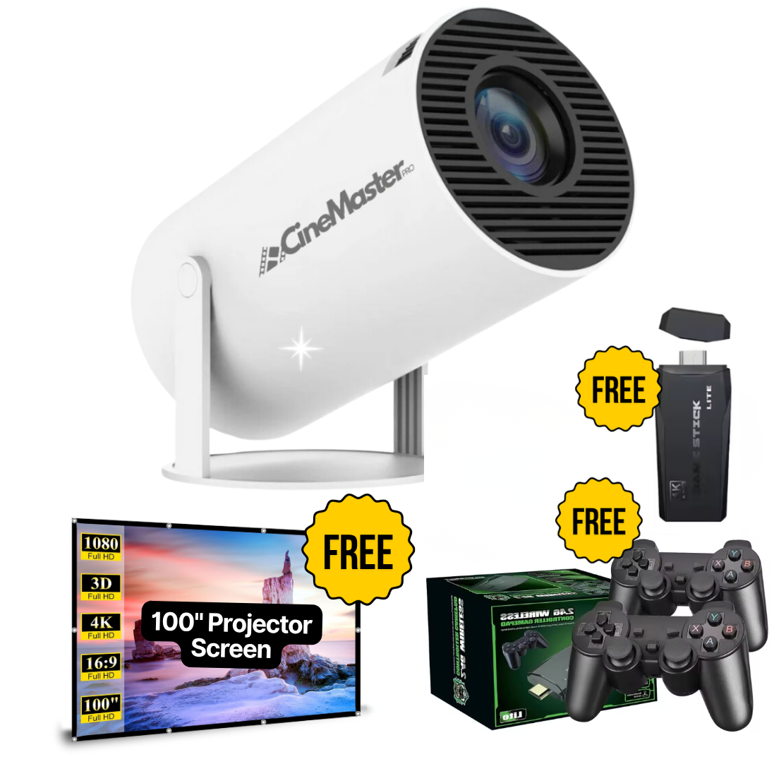 CineMaster Pro® - 4K Smart Projector – Cinemaster Pro